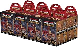 Amazon.com: D&D Icons of the Realms: 50th Anniversary - 8 ct. Booster Brick : Toys & Games
