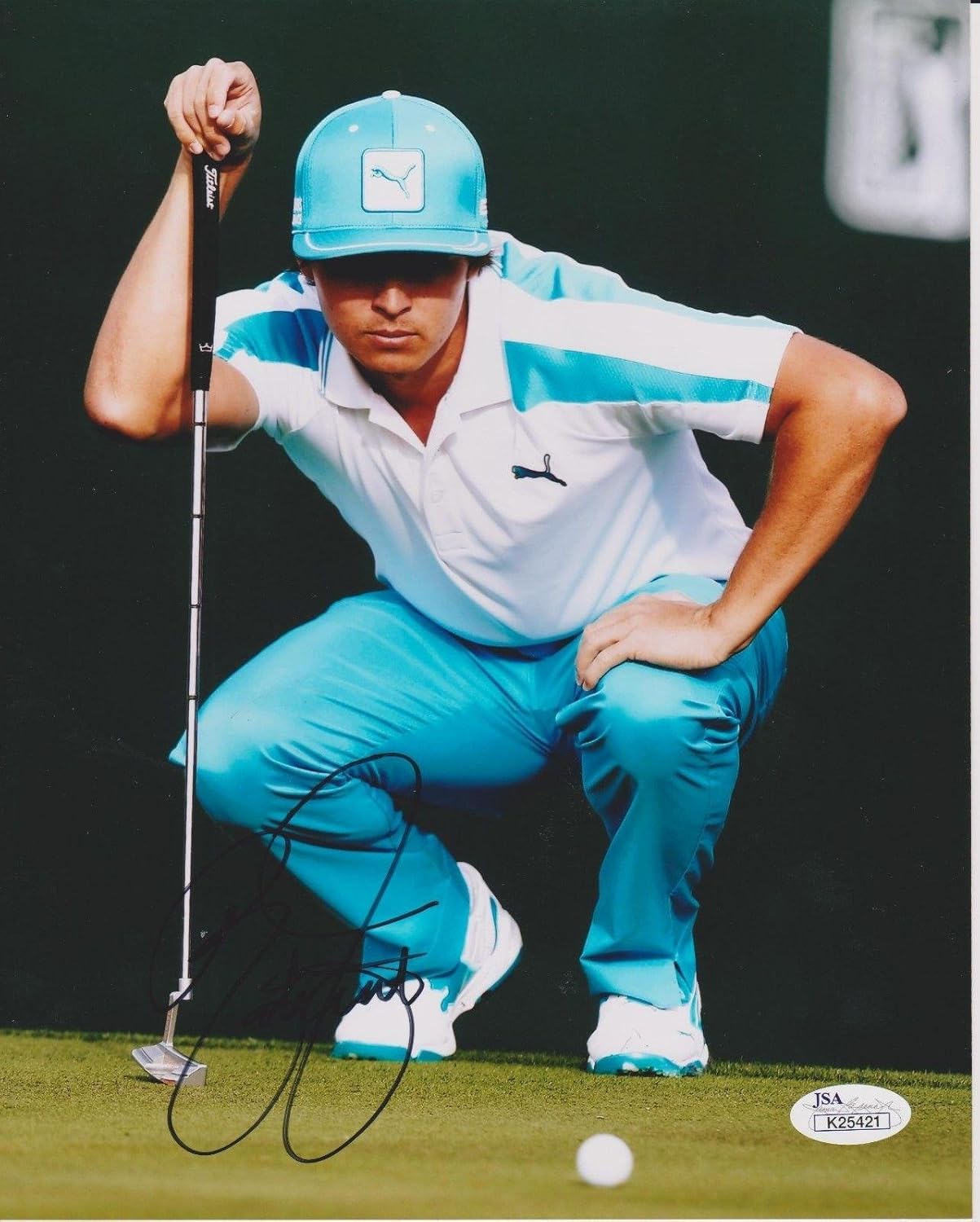 Rickie Fowler Autographed Photo - 8x10 Authentic 1 - JSA Certified ...