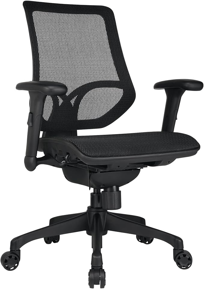 Amazon.com: WorkPro® 1000 Series Ergonomic Mesh/Mesh Mid-Back Task ...
