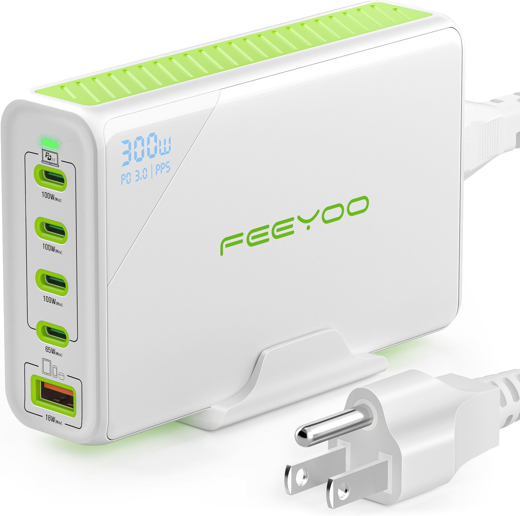 Amazon.com: CHIPOFY 400W USB C Charger, GaN Compact 10-Ports PD3.1 140W ...