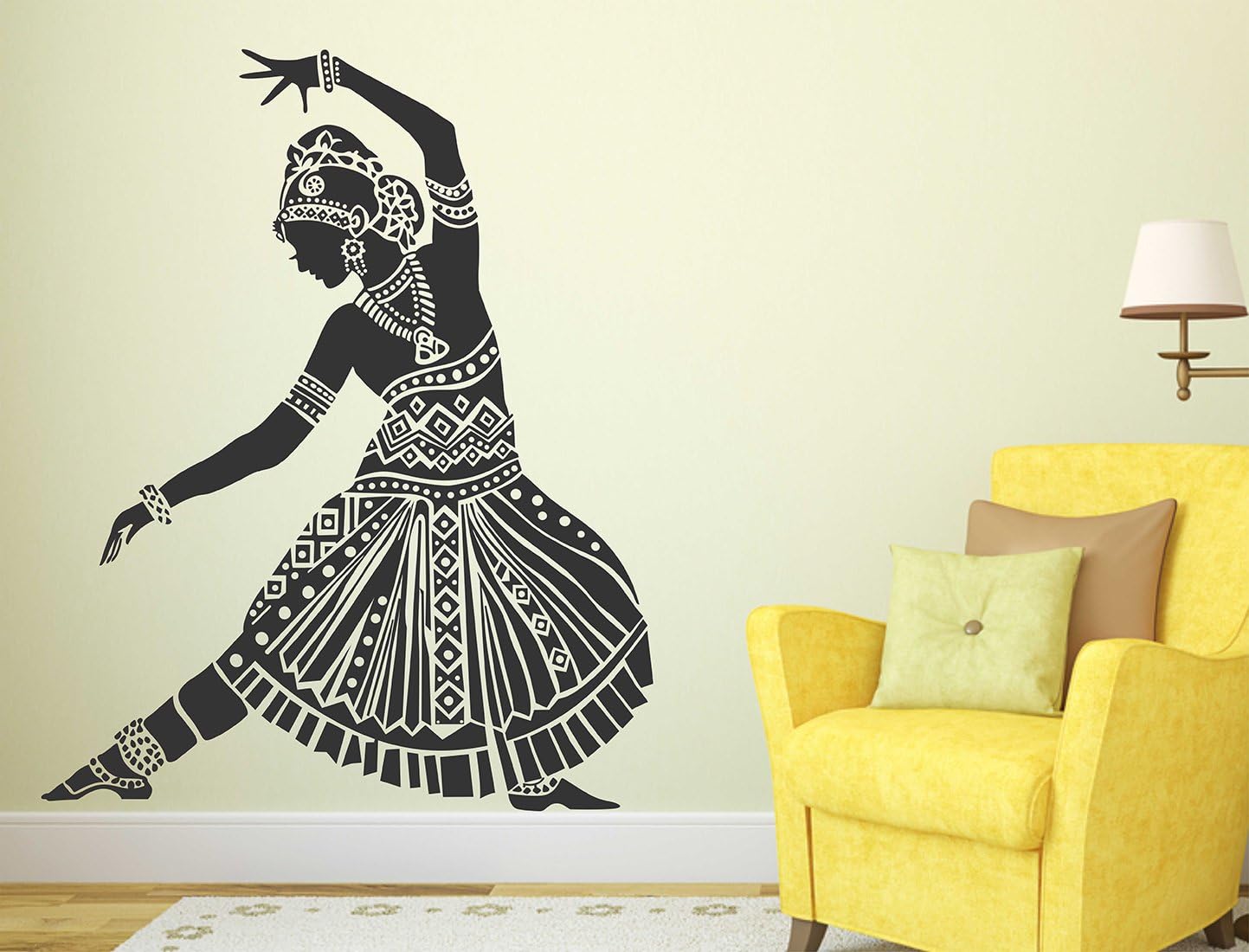 Buy StickMe Vinyl PVA Dance Like Nobody is Watching Wall Sticker, 100 X ...