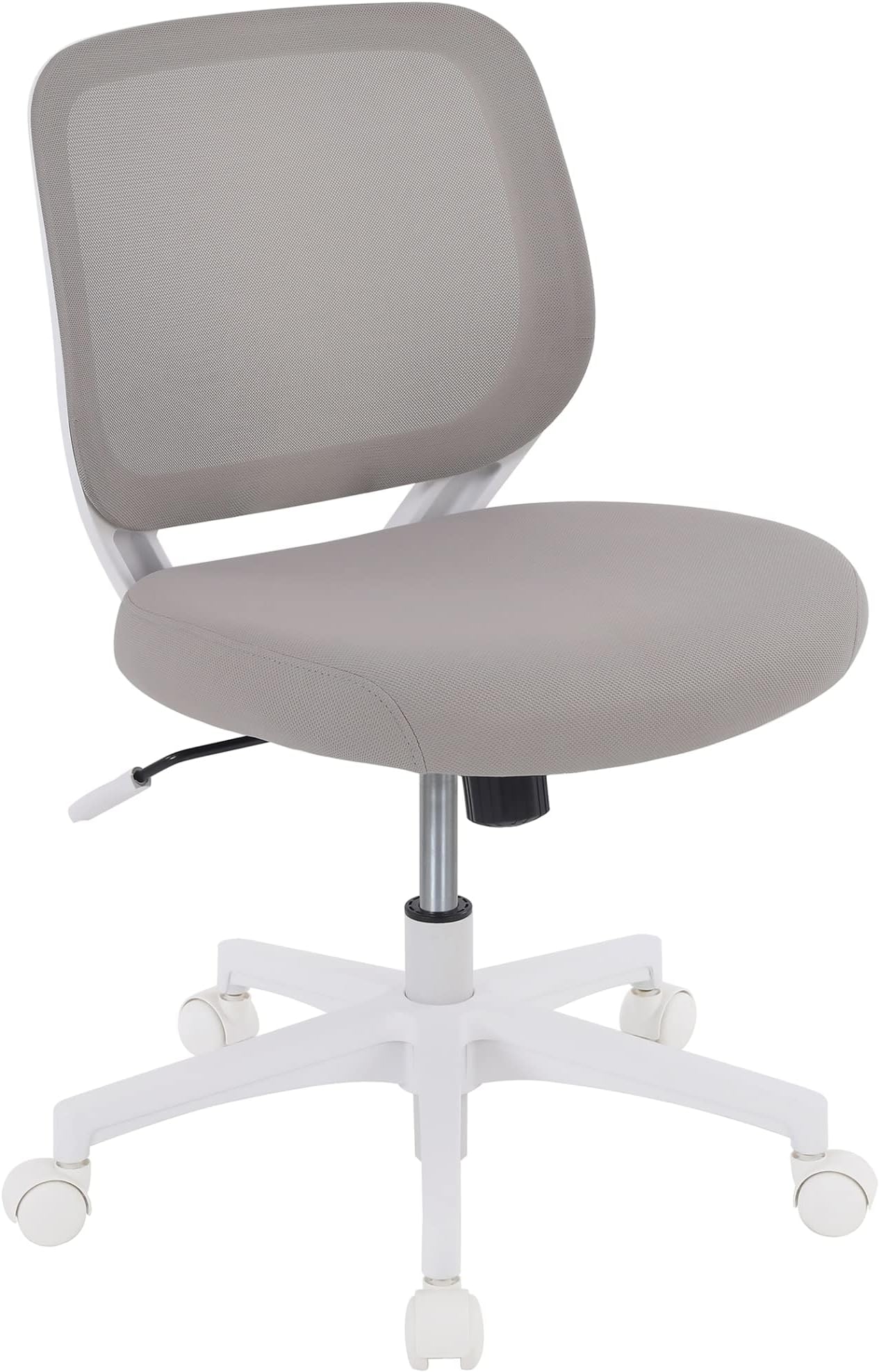 Amazon.com: Realspace® Adley Mesh/Fabric Low-Back Task Chair, Gray ...