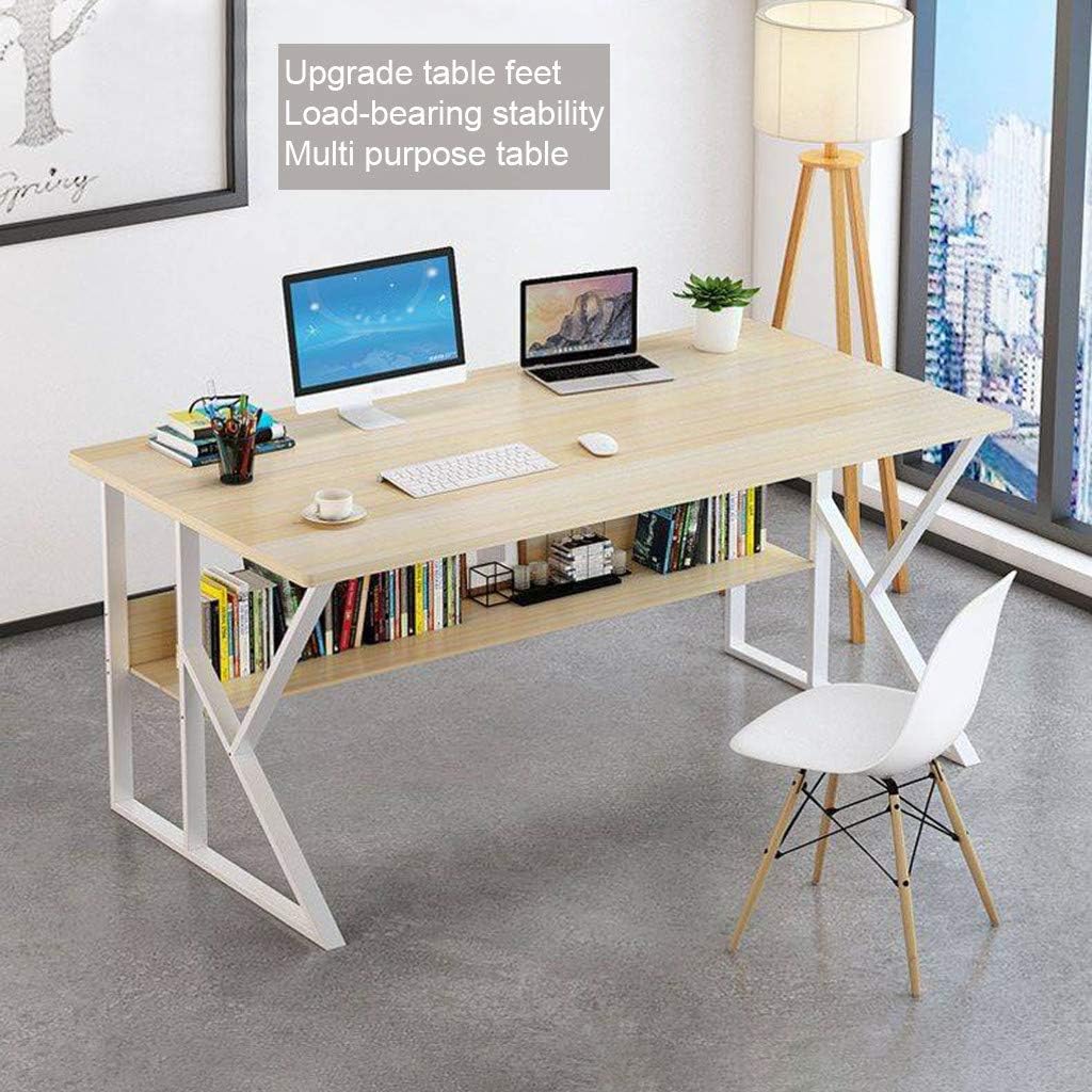 Amazon.com: Desktop Computer Table, Bedroom Laptop Study Table Office ...