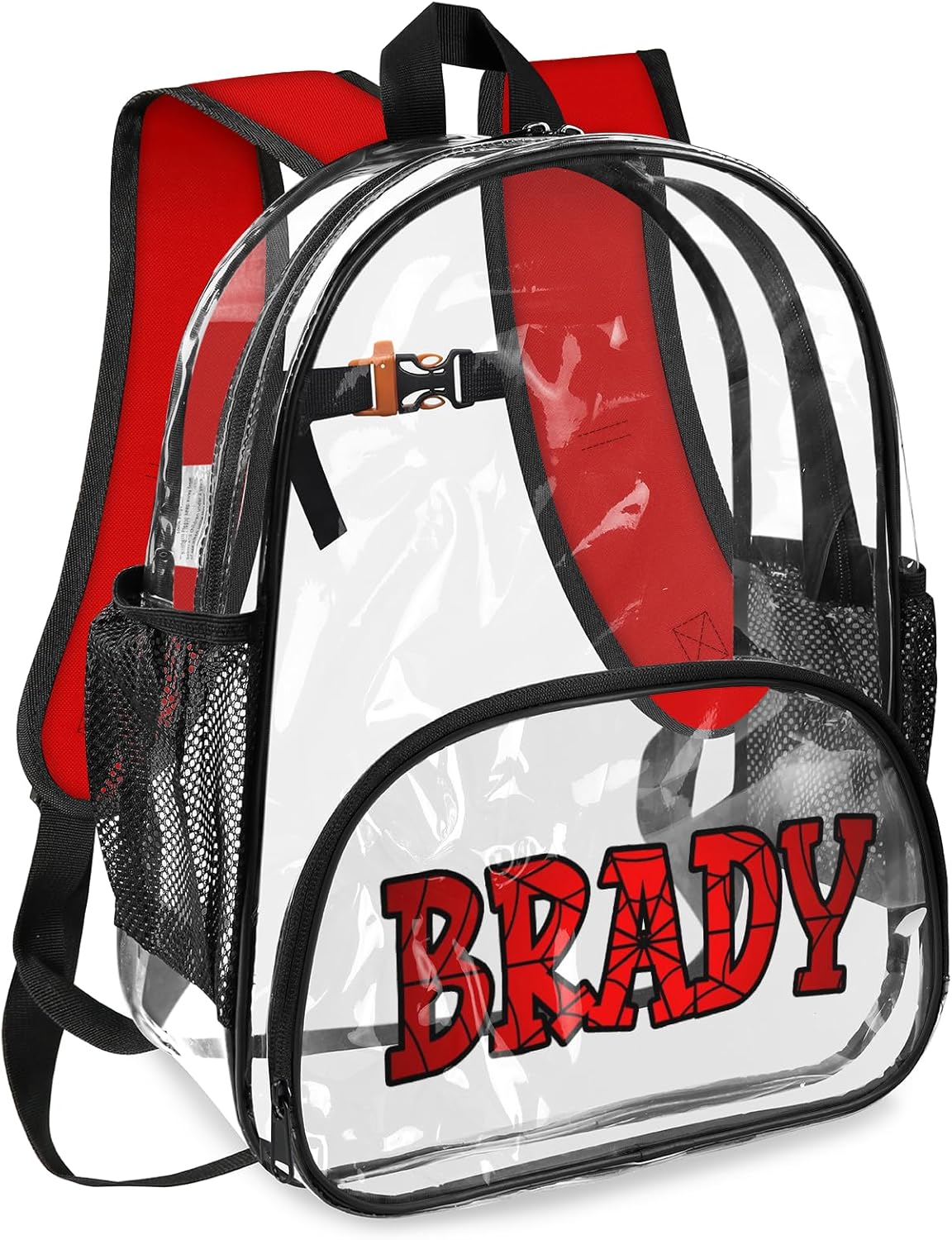 Amazon.com: RIRIX Personalized-Kids-Clear-Backpack for Boys Girls ...