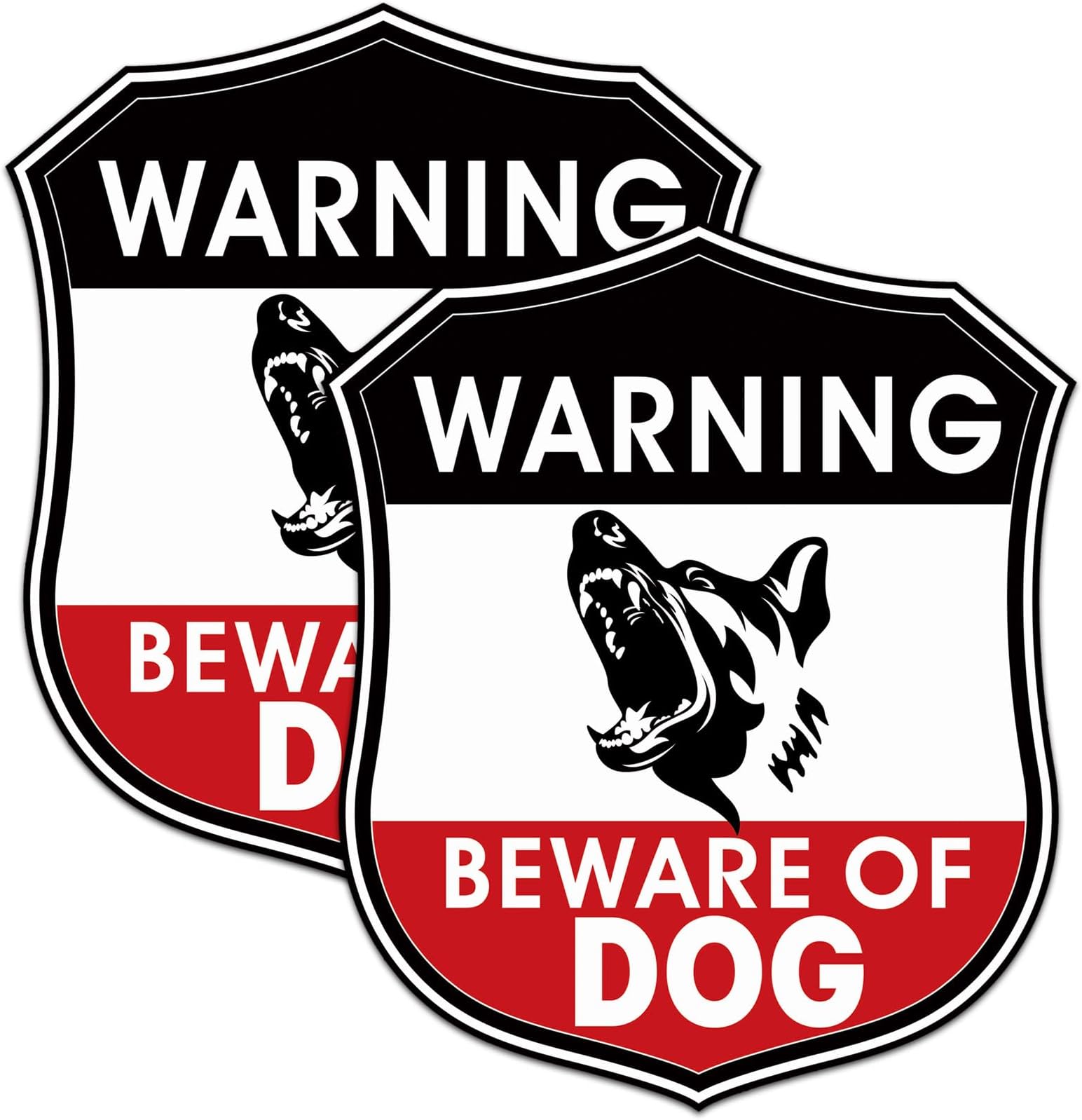 Amazon.com : Zonon 2 Pcs Beware of Dog Sign for Fence 10 x 8.5 Inch ...