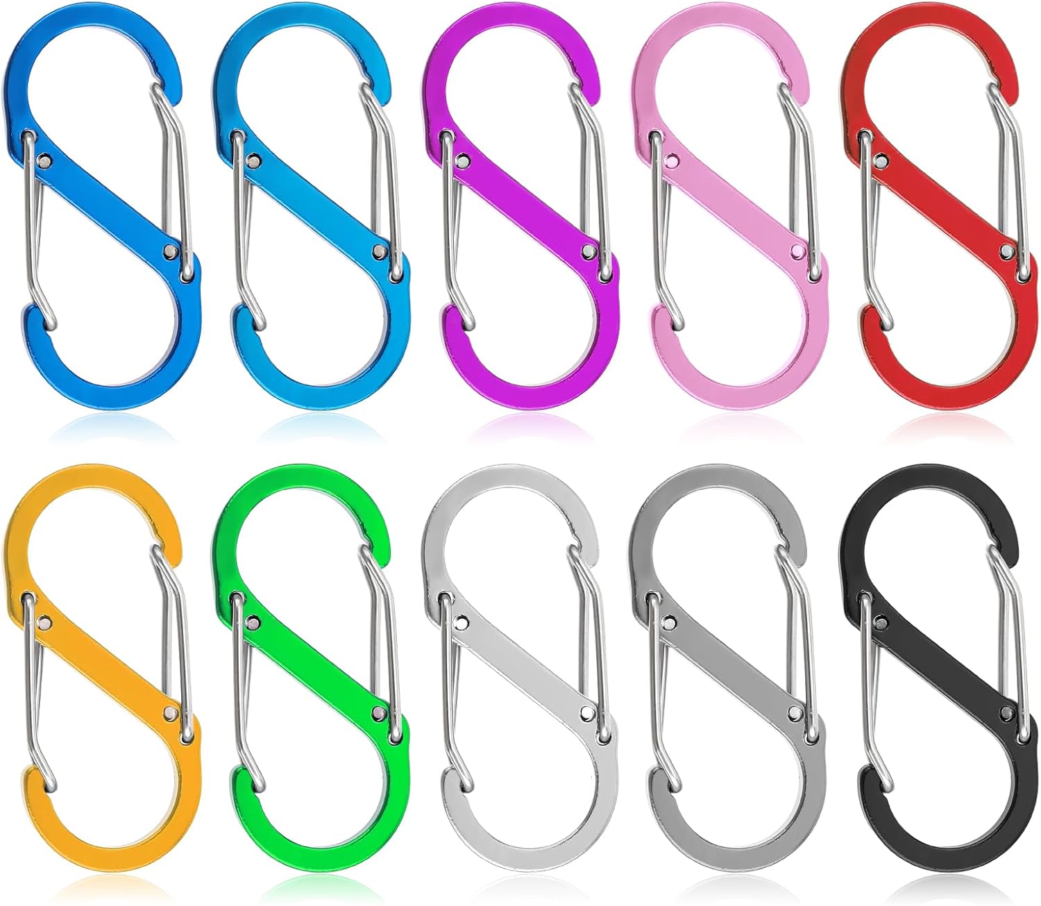 Amazon.com: Ouligay 10Pcs Zipper Clips Anti Theft Zipper Lock Clips ...