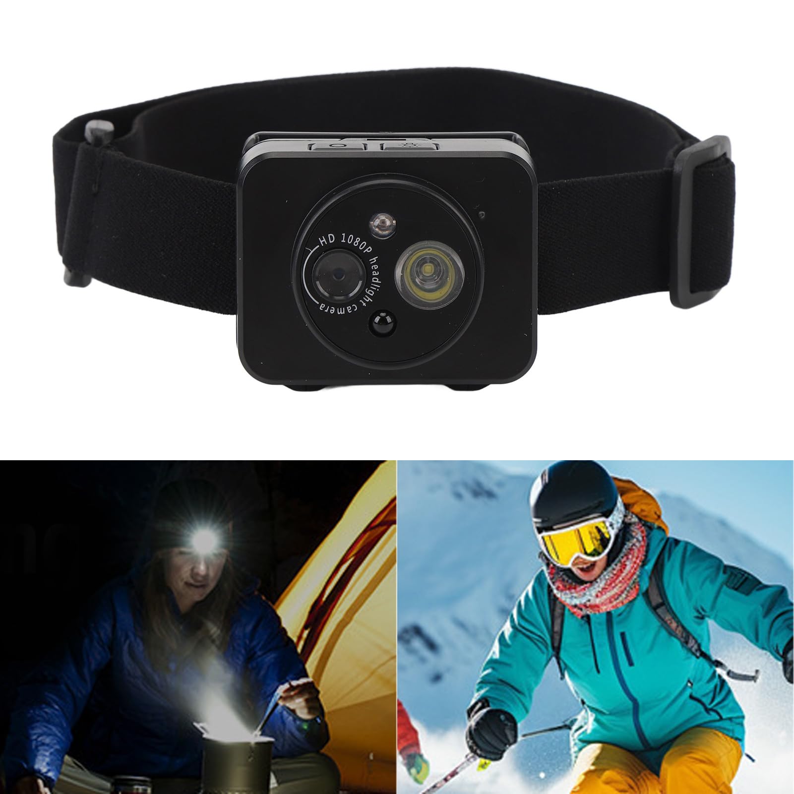 1080P Action Camera Head Mounted Action Camera With Fill Light - 1080P ...