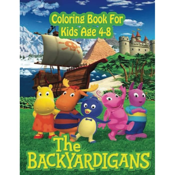 Buy The Backyardigans Coloring Book Online at desertcart INDIA