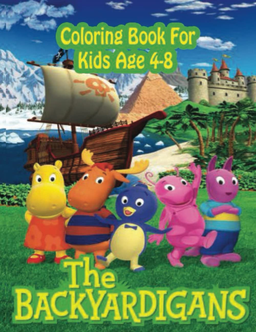 Buy The Backyardigans Coloring Book Online at desertcartINDIA
