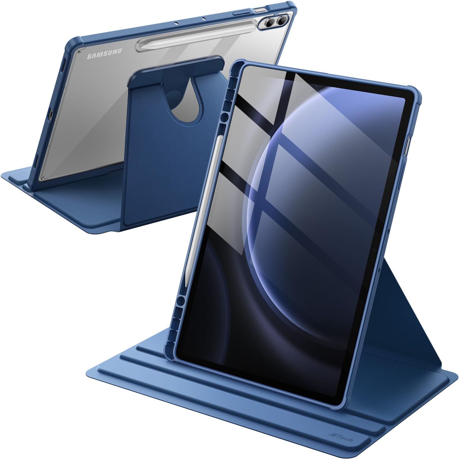 Amazon.com: JETech Rotating Case for Samsung Galaxy Tab S10+ 2024/Tab ...