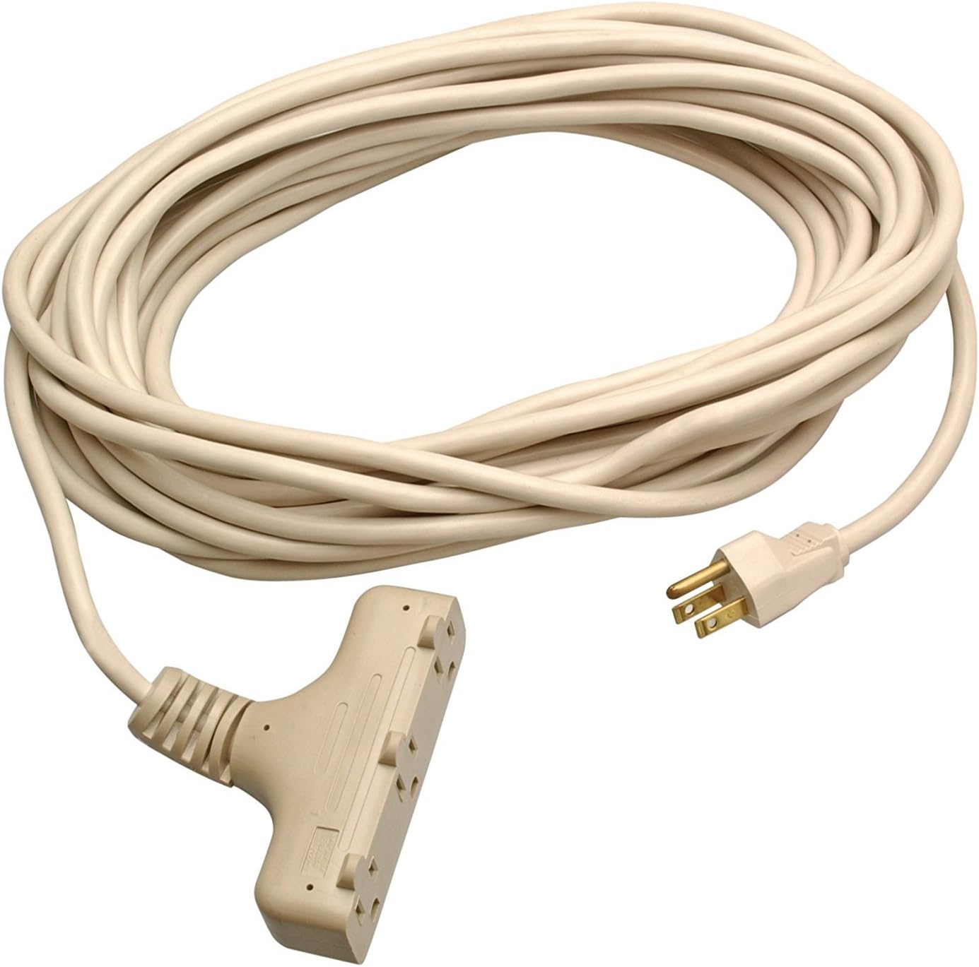 Coleman Cable 02357-23 16/3 40-Foot Tri-Source Outdoor Landscape/Deck ...
