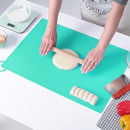 Amazon.com: DoughEZ Patented Extra Large 17.5 x 32 Non-Slip Silicone ...