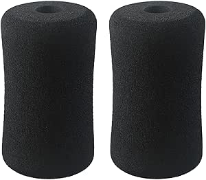 2 Pack Black High Density Foam Foot Pad For Weight Bench Inversion ...