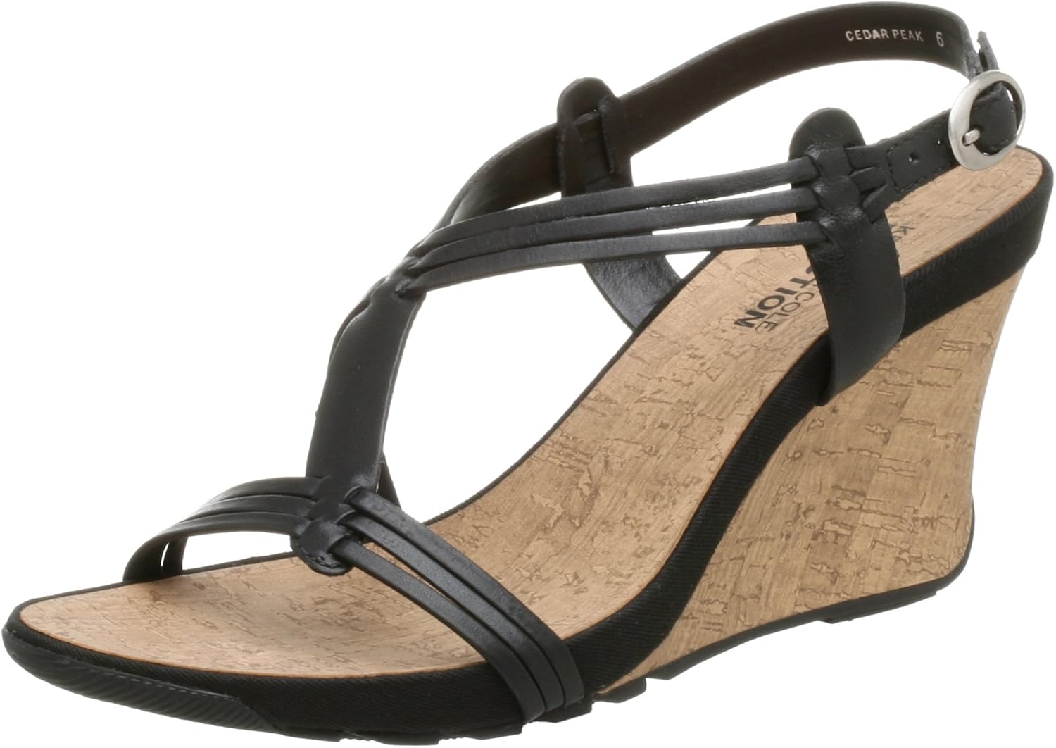 Amazon.com | Kenneth Cole REACTION Women's Wedges, Black, 9.5 M ...