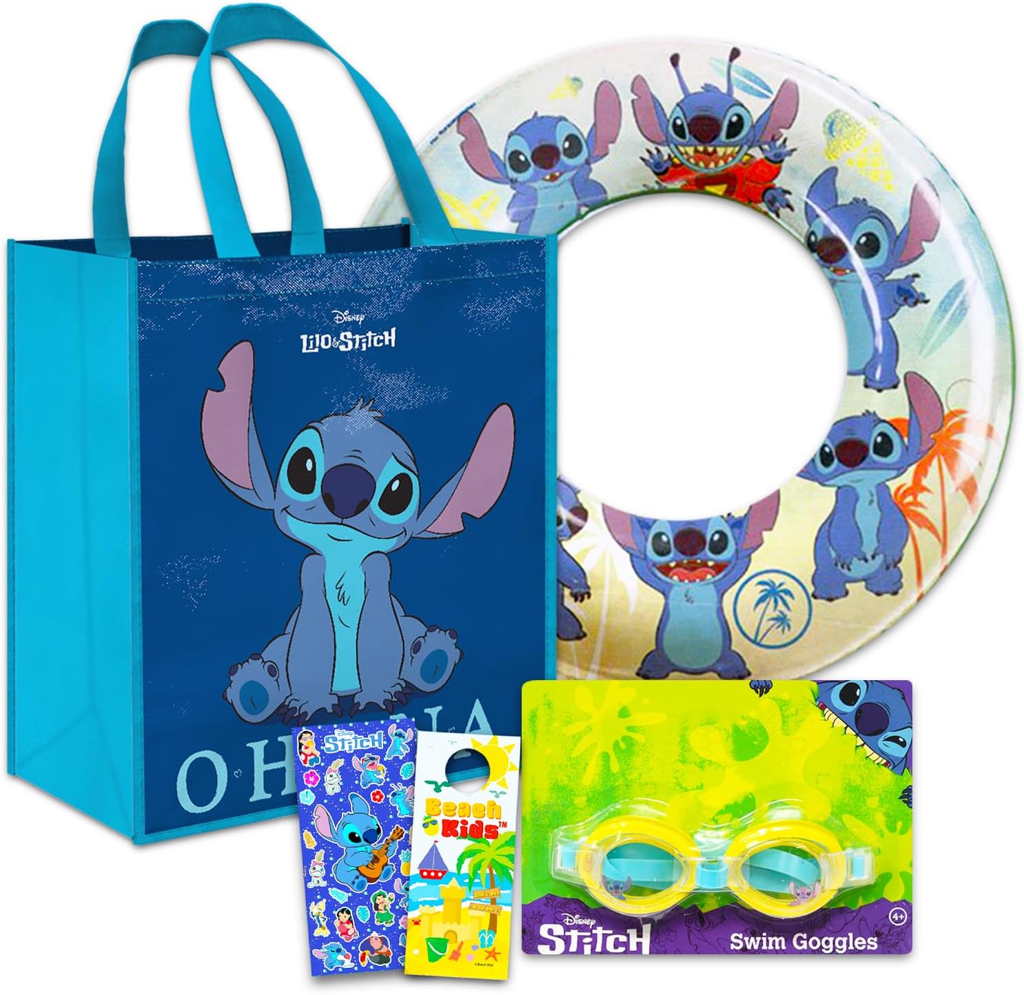 Amazon.com: Stitch Pool Toys Set for Kids - Disney Gift Bundle with ...