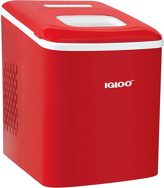Amazon.com: Igloo ICEBNH26RD Automatic Self-Cleaning Portable Electric ...