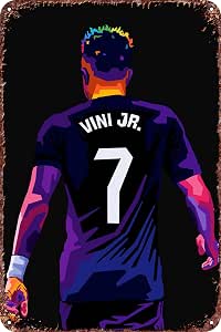 Amazon.com: FYELVO Vini Jr Pop Art posters retro tin logo bar garage ...
