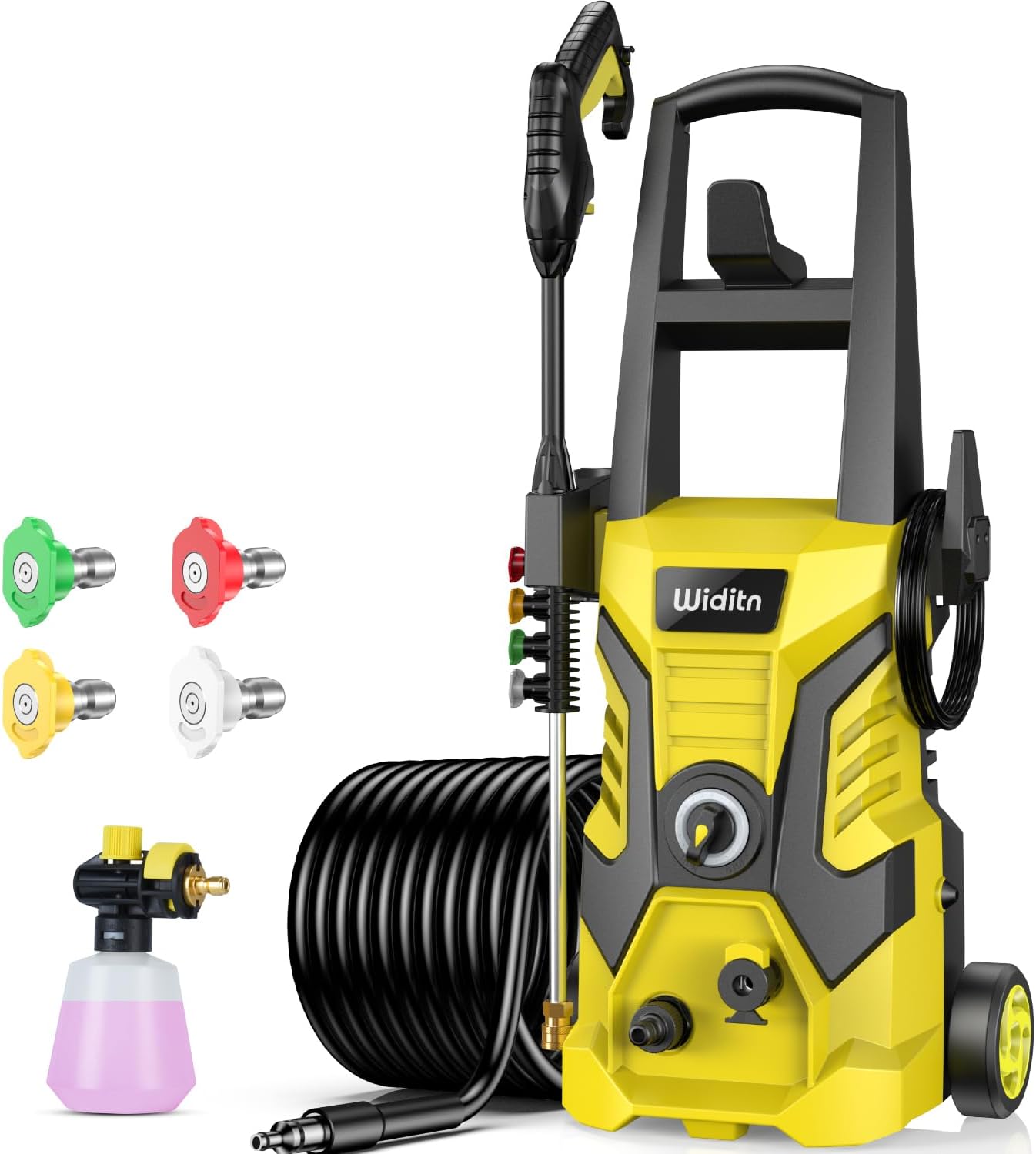 Amazon.com : Electric Pressure Washer, 2600PSI Max 2.0 GPM Power Washer ...