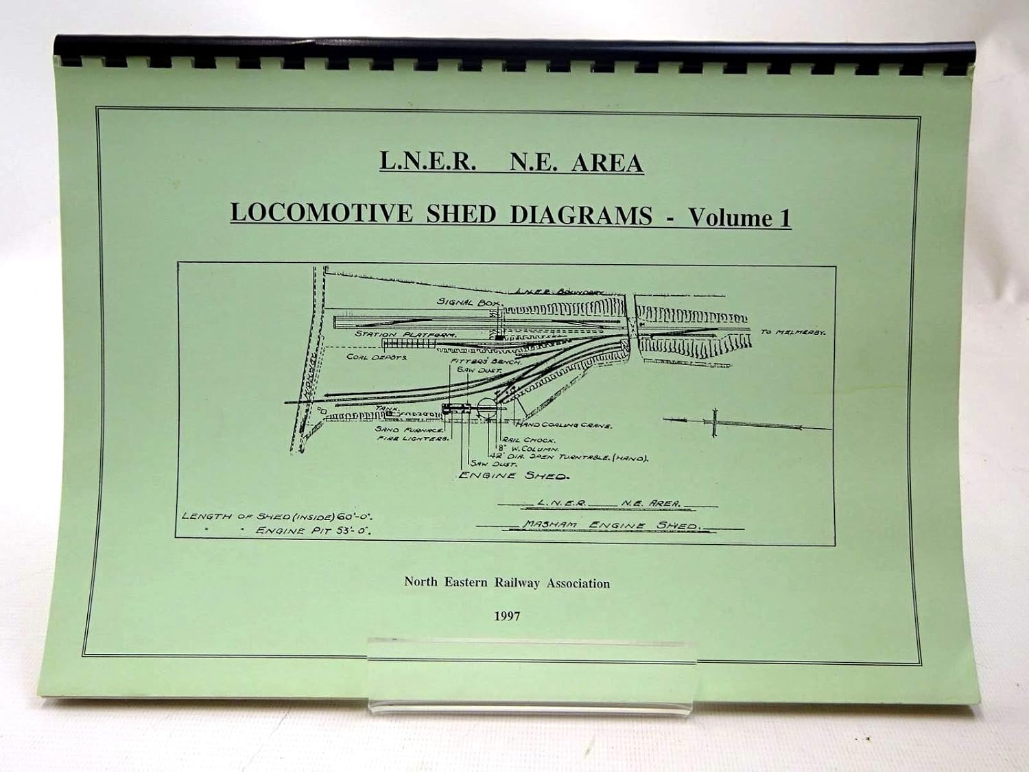 LNER Locomotive Shed Diagrams: Pt. 1: Claire Williamson: 9781873513095 ...