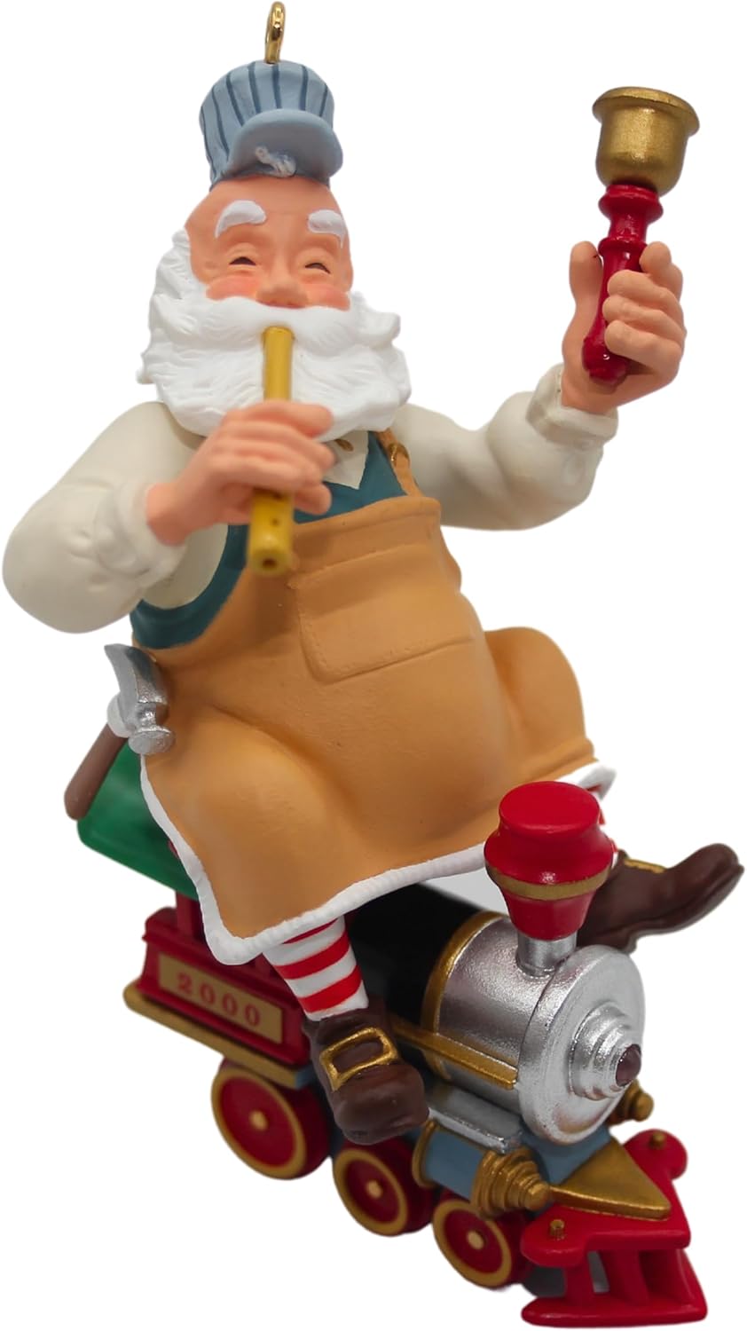 Amazon.com: Hallmark Keepsake Ornament Toymaker Santa 1st in Series ...