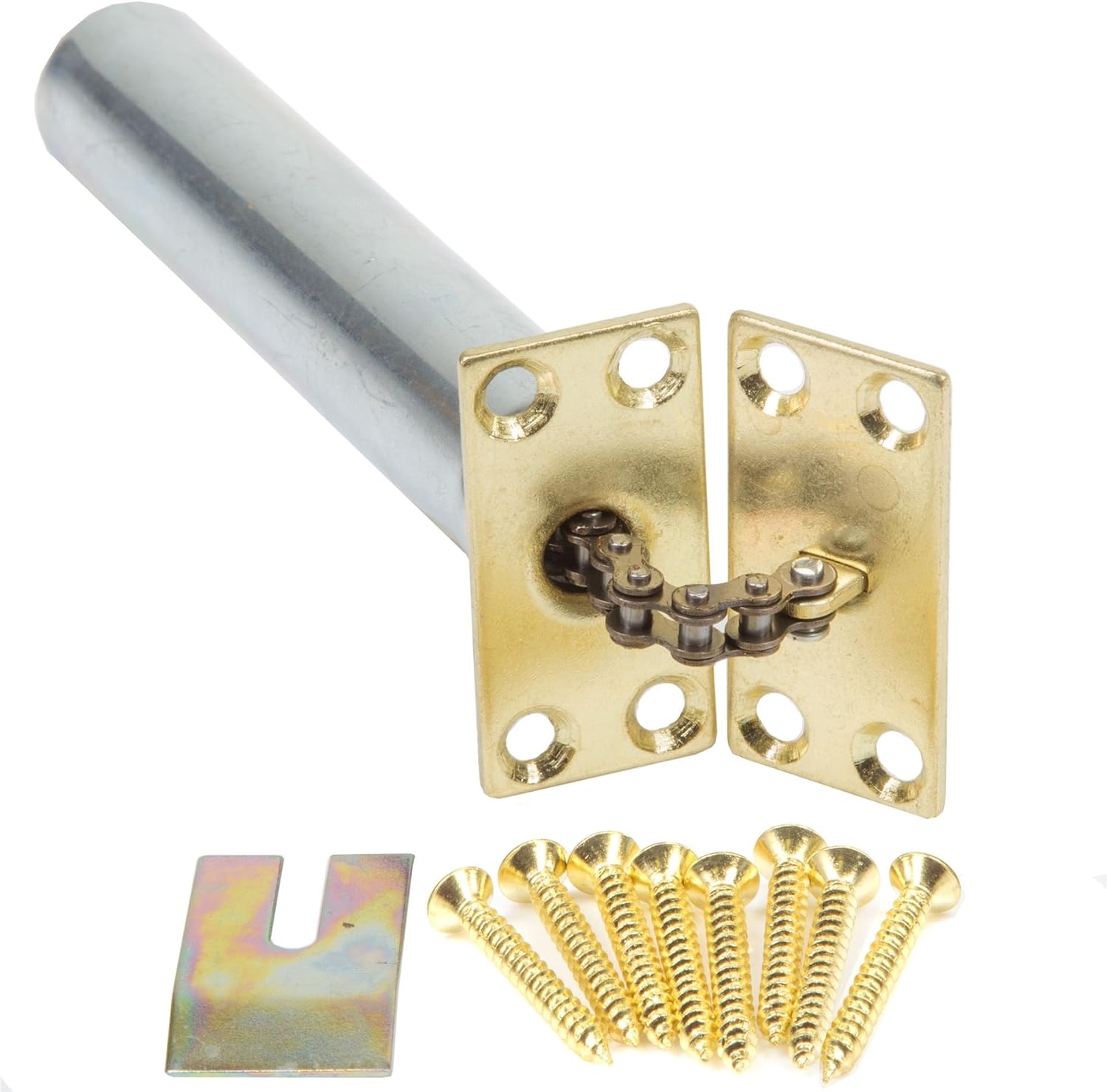 Brass Rectangular Concealed Door Closer : Amazon.co.uk: DIY & Tools