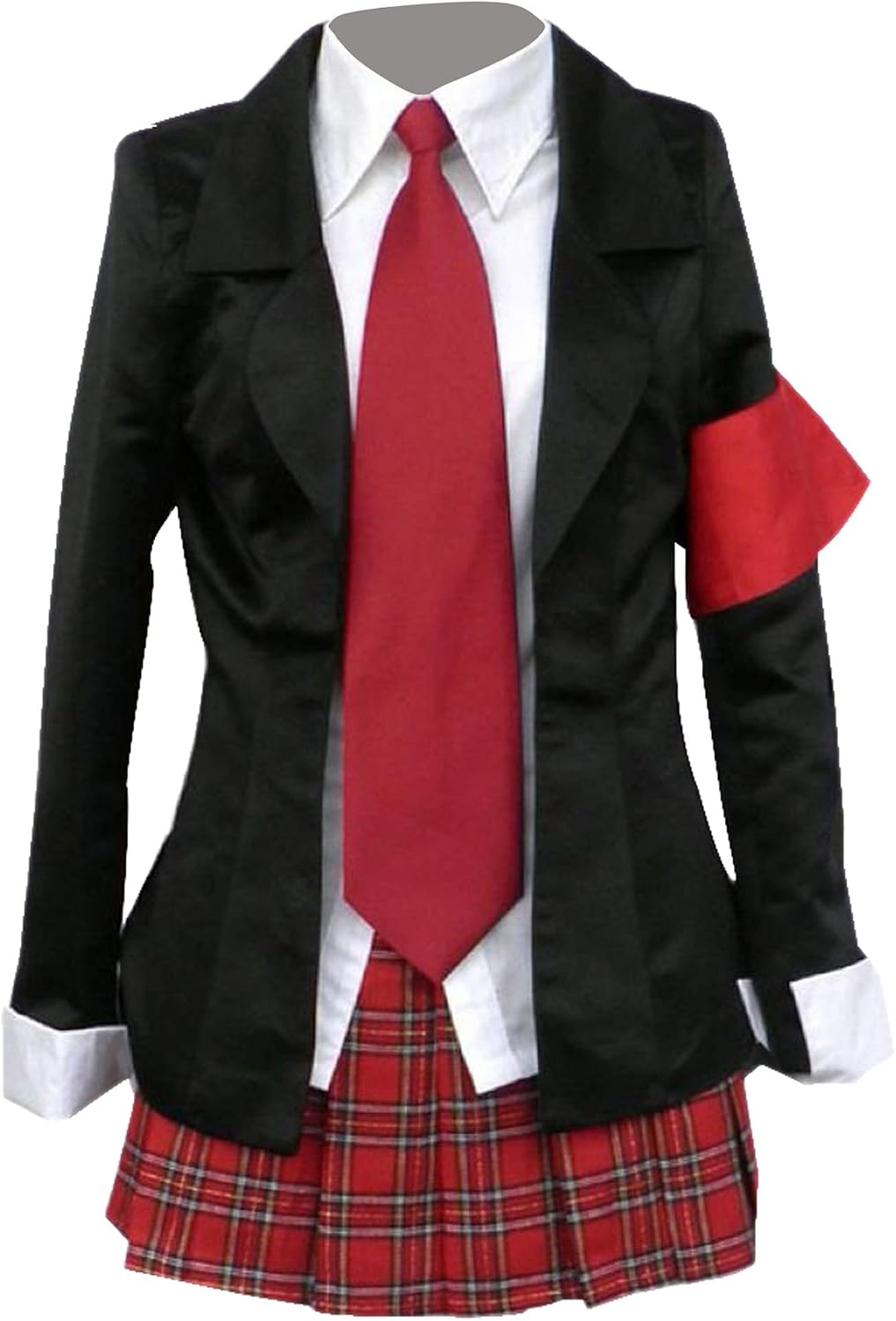 Amazon.com: Shugo Chara! AMU Hinamori Red School Uniform Cosplay ...
