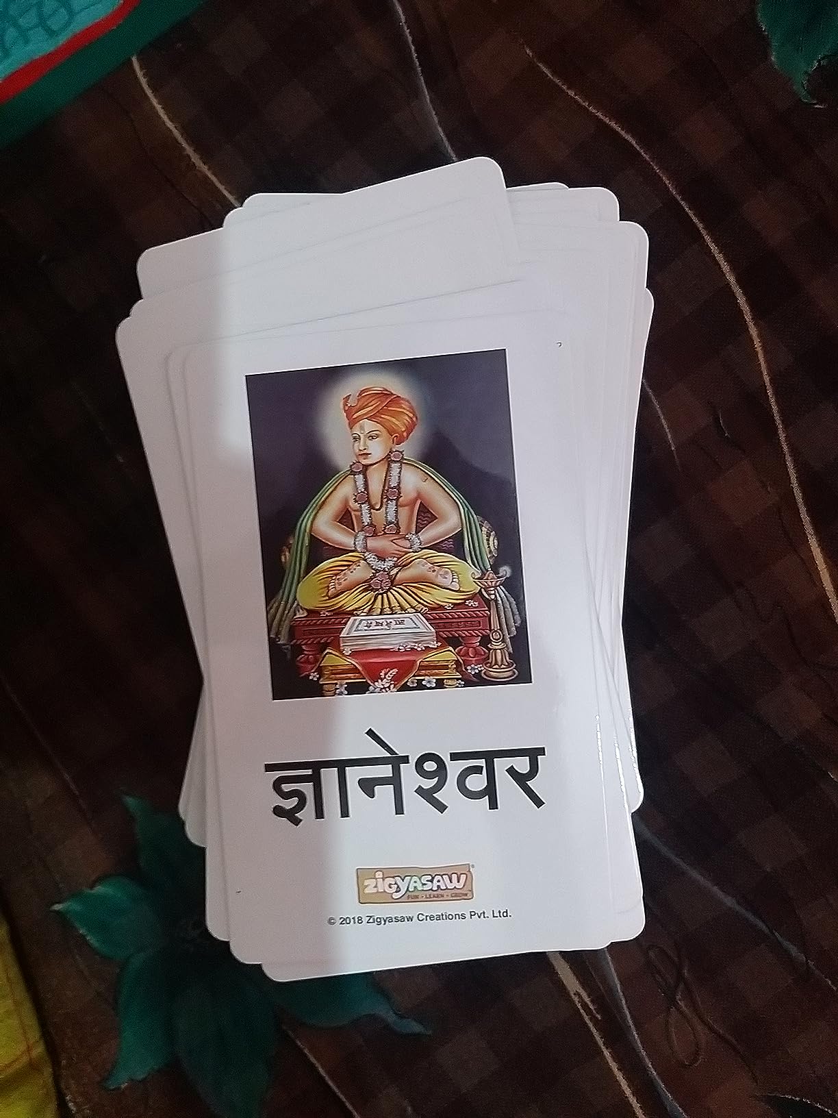 Buy Zigyasaw Marathi Varnamala Flash Cards - Reusable, Wipe & Clean ...
