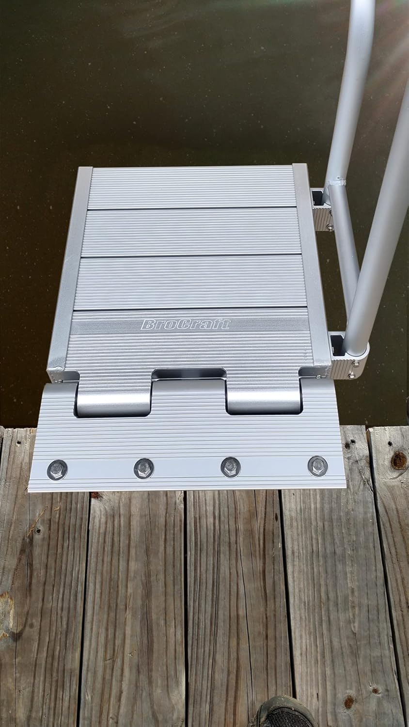 Brocraft Boat Boarding Platform / Boat Boarding Ramp / Dock Steps ...