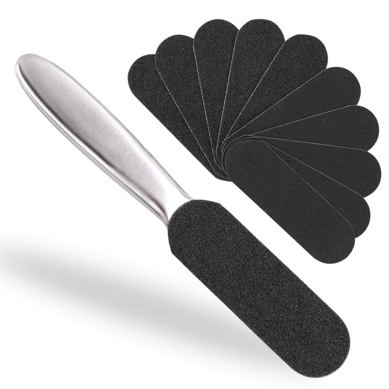 Amazon.com : Dr.nail Stainless Steel Foot Scrubber Callus Remover for ...