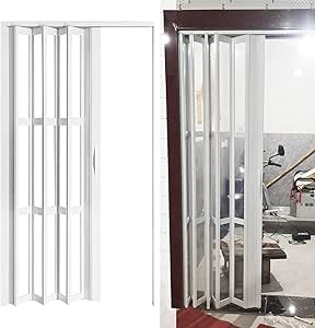 Concertina Door 197cm Tall Interior Folding Doors, PVC Plastic ...