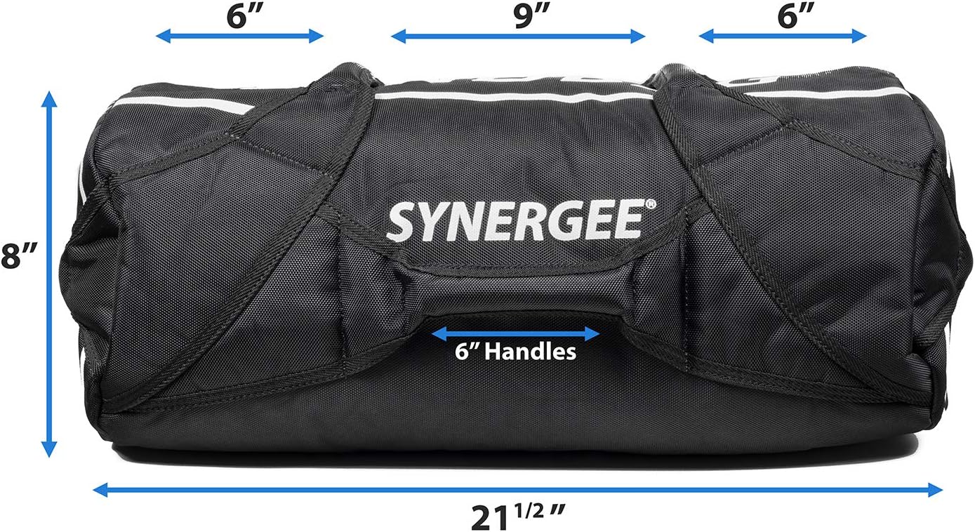 Synergee Adjustable Sandbag for Fitness - Up to 40lbs - Adjustable ...