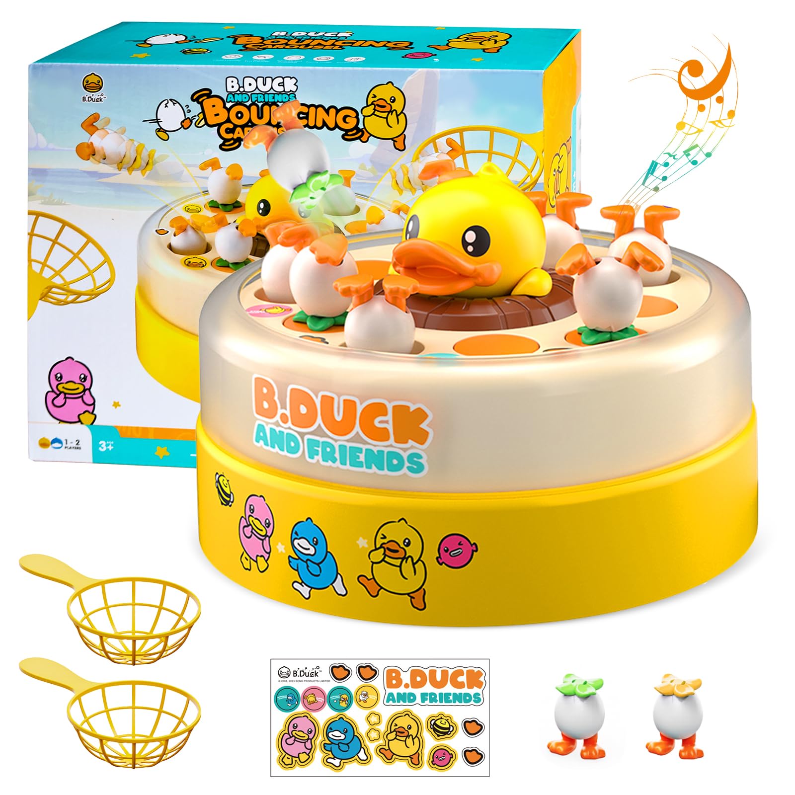Amazon.com: B.Duck Catching Music Games for Kids Family Bounce Catch ...