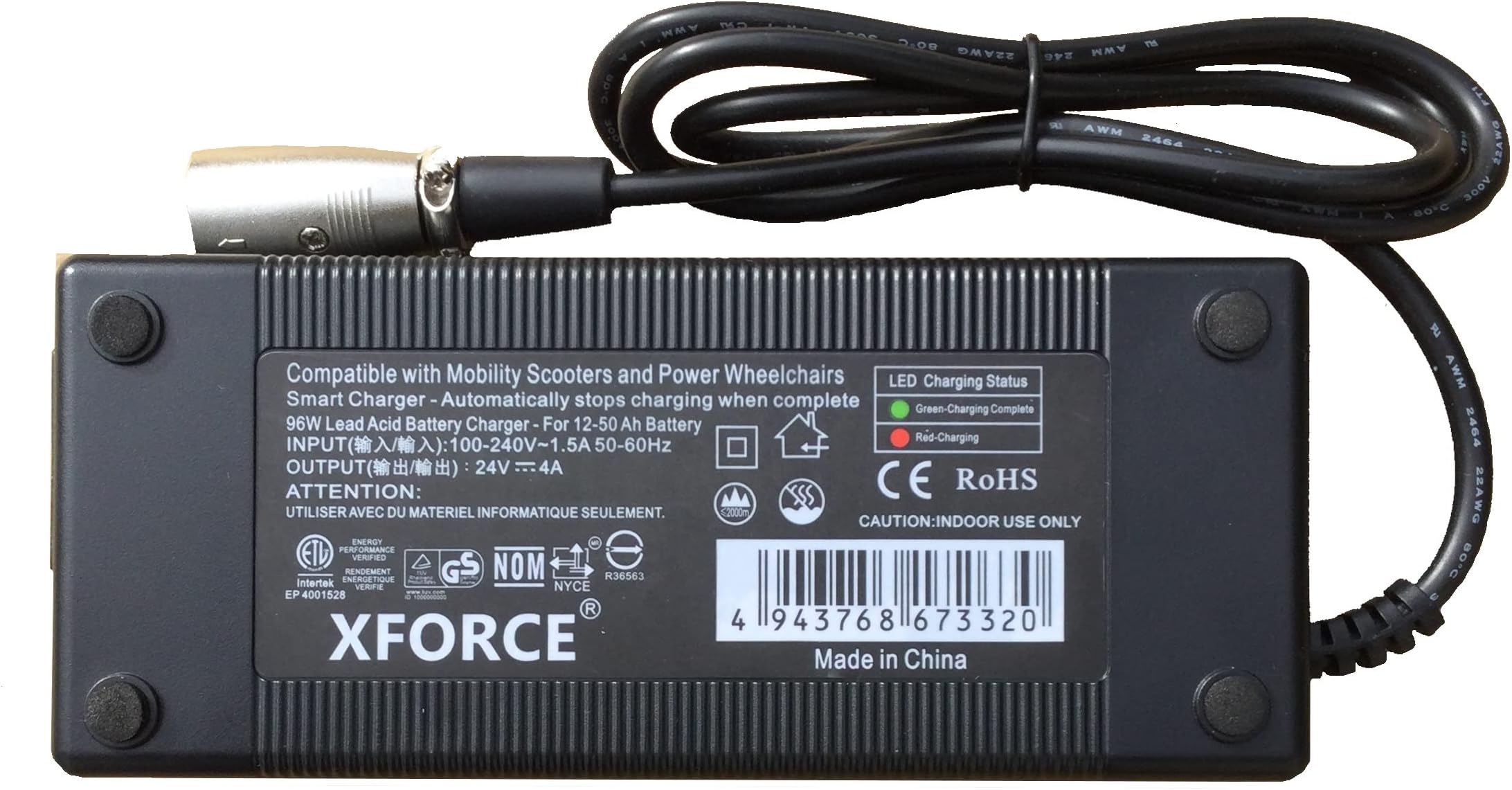 Amazon.com: 4 Amps Charger Compatible with Pride Mobility, Jazzy Power ...