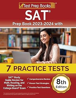 SAT Prep Book 2023-2024 with 7 Practice Tests: SAT Study Guide Review ...