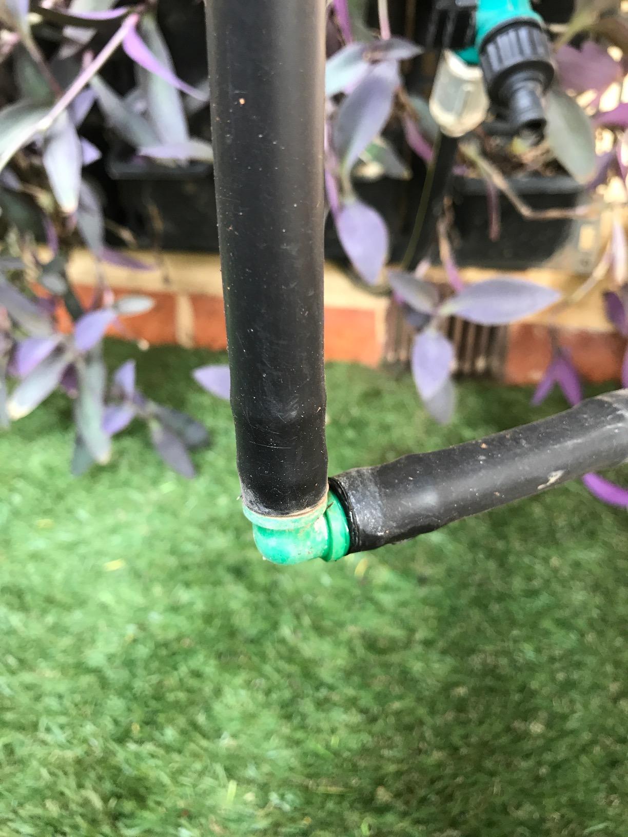 PEPPER AGRO DRIP Irrigation Plant Watering TEE Connector & Elbow Joiner ...