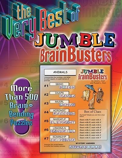 The Very Best of Jumble® Brainbusters: More Than 500 Brain-Bending ...