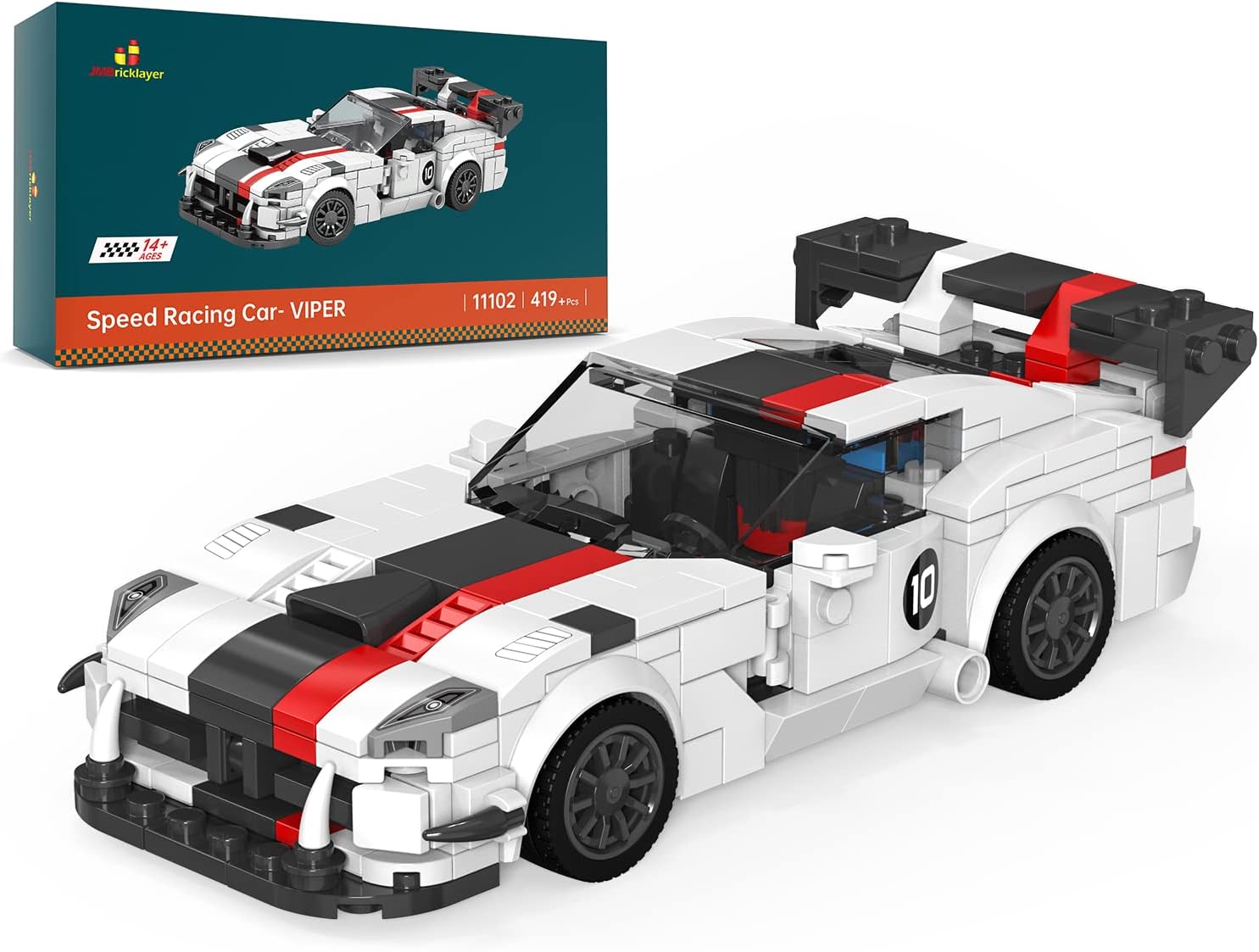 JMBricklayer Viper Racing Cars Building Block Sets for Boys, Super Cars ...
