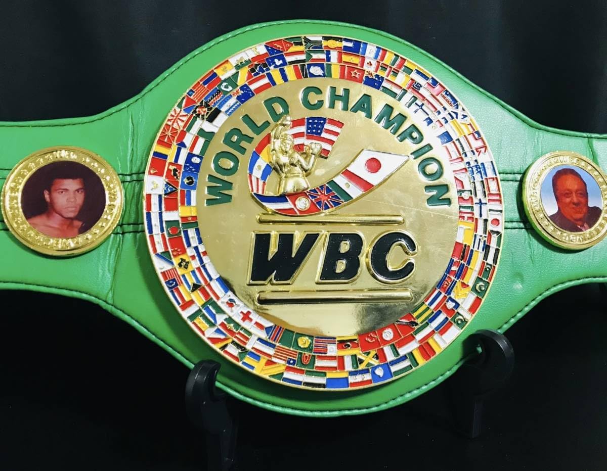 Amazon.co.jp: 世界で一点のみ！ WBC チャンピオンベルト 井上尚弥モデル ボクシング PFP スーパーバンタム級 フルトン ...
