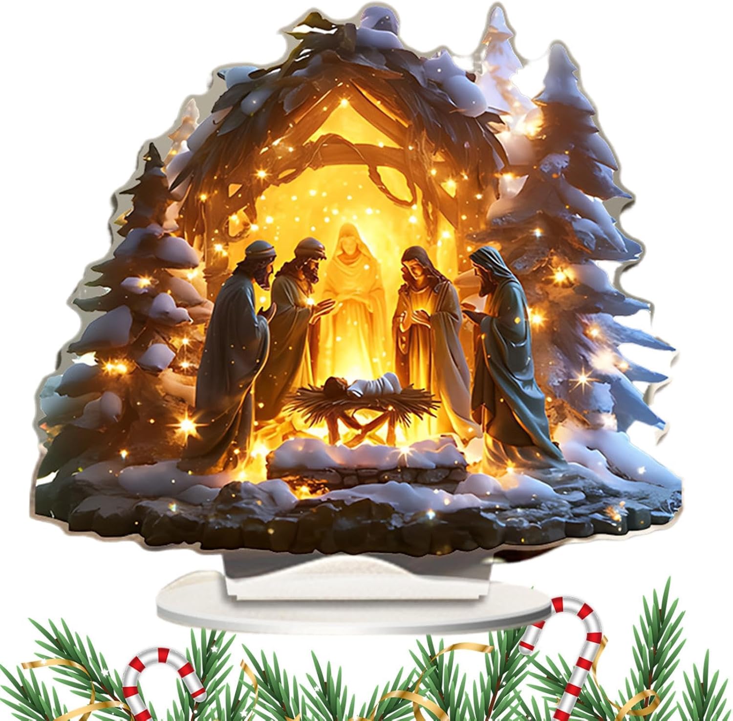 Christmas Nativity Scene Figures - Nativity Table | Nativity Scene ...