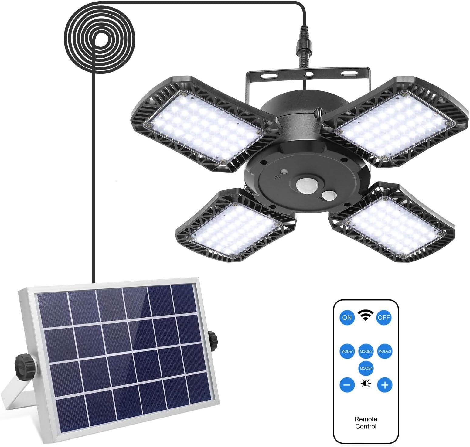 xingruyu Solar Shed Light Indoor Outdoor with Remote Control，Solar ...