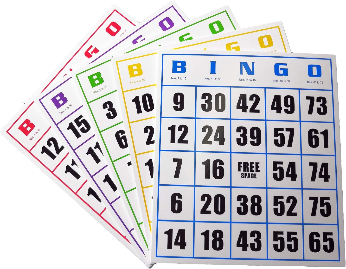 Amazon.com: Gigantic Laminated Bingo Card : Toys & Games