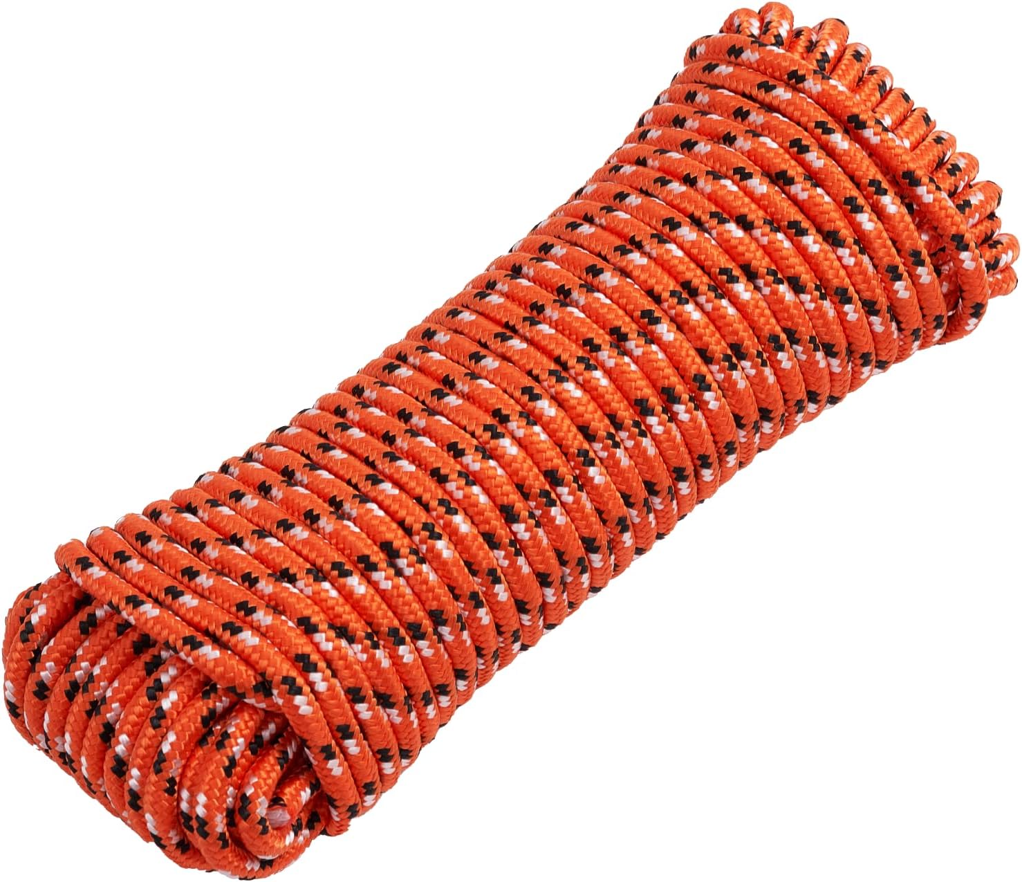 Amazon.com: SDLTHR 3/8 Inch 100 ft Diamond Braided Polypropylene Rope ...
