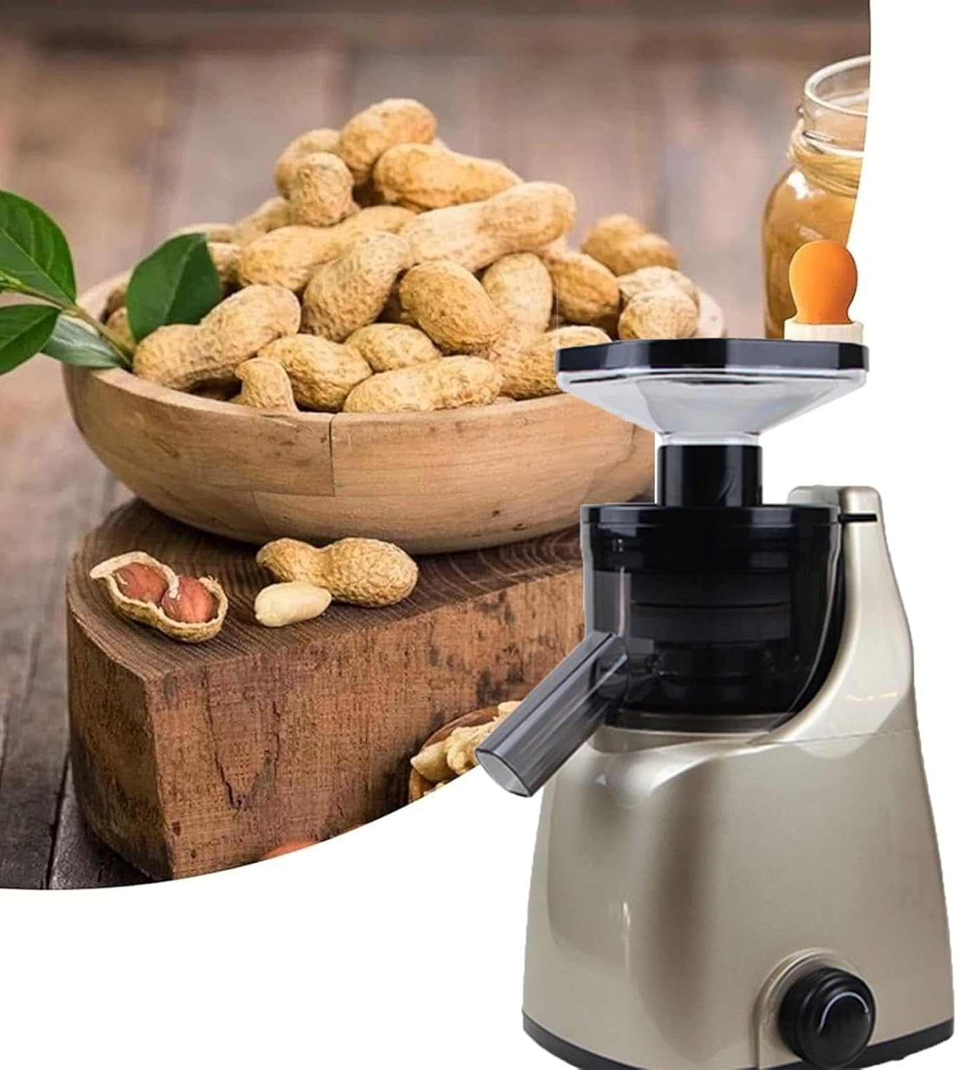 Amazon.com: Generic Electric Peanut Butter Maker, Grinder, Nut Mill ...