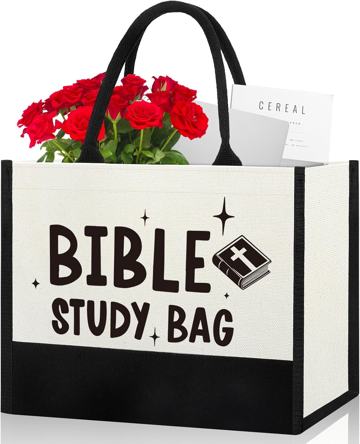 Amazon.com - Christian Tote Canvas Bag Religious Gifts Bag Church Tote ...