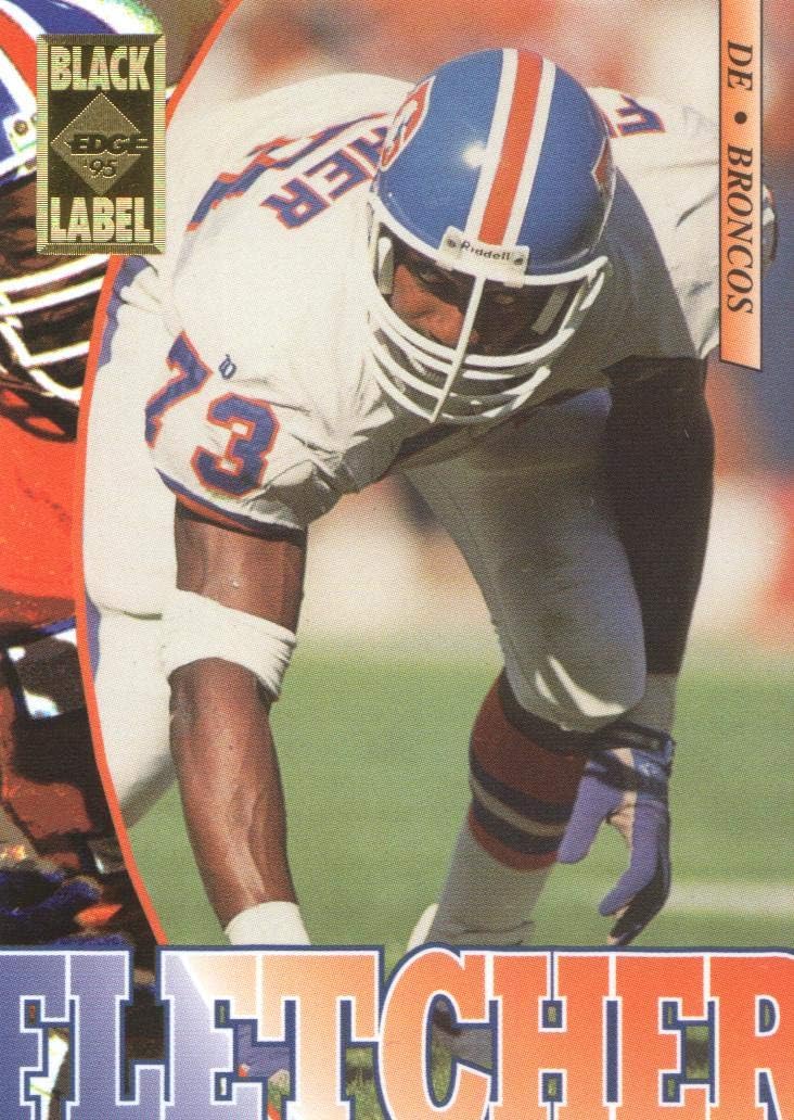 Amazon.com: 1995 Collector's Edge Football Black Label #60 Simon ...