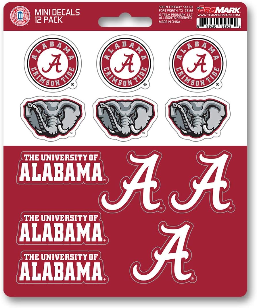 Amazon.com - Decal Flags USA Alabama ROLL Tide - V2 - Red - Peel and ...