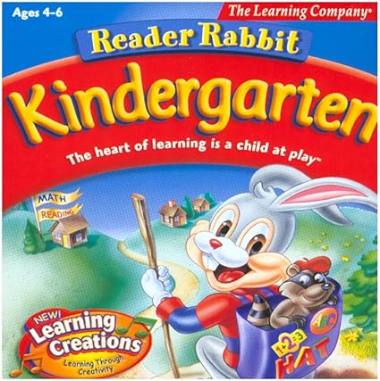 Amazon.com: Reader Rabbit Kindergarten Classic (Jewel Case) : Software