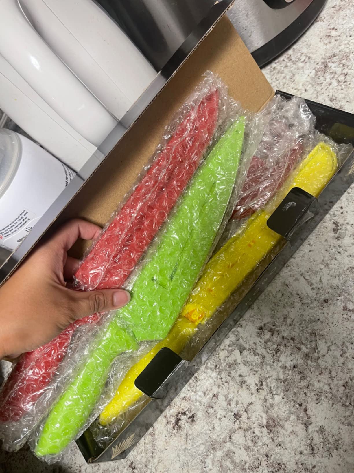 $4/mo - Finance Home Hero Rainbow Knife Set, Kitchen Knife Set - 11-pcs ...