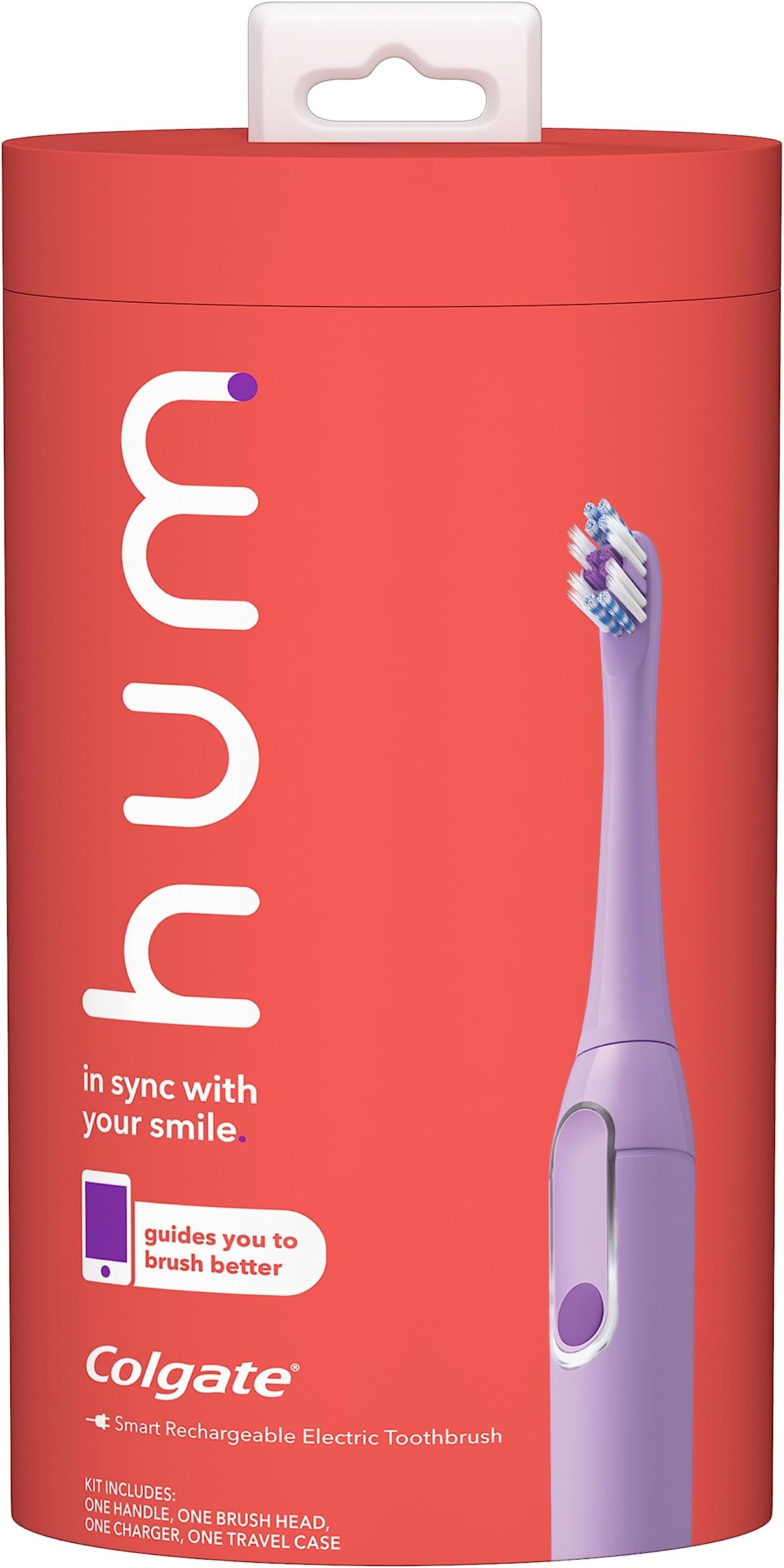 Amazon.com: hum by Colgate Electric Toothbrush for Adults, Rechargeable ...