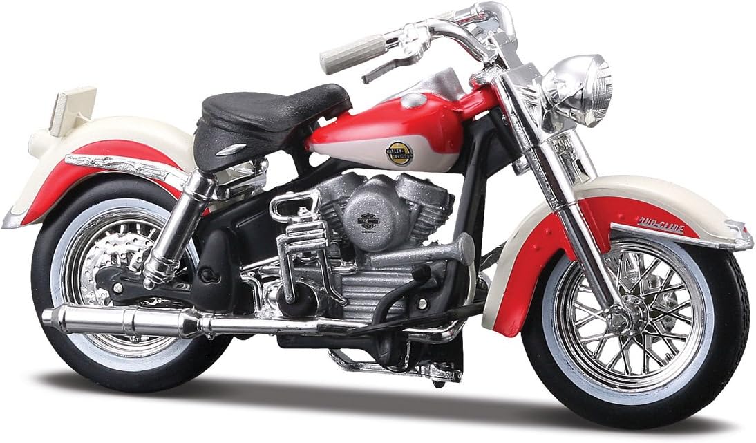 Amazon.com: Harley-Davidson 1958 FLH Duo Glide™ 1:24 Scale Model Ser 11 ...